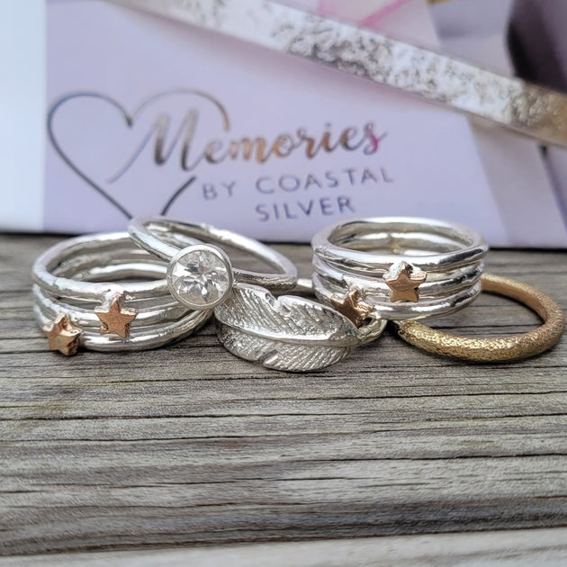 A stunning Handcrafted Ashes Memory Order – Coastal Silver